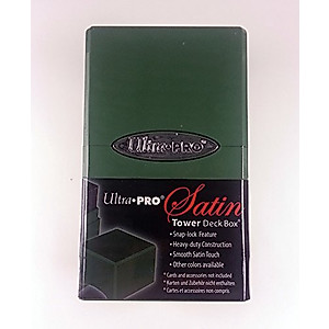 Bright Yellow Satin Tower Deck Box