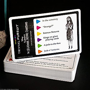 USAOPOLY TRIVIAL PURSUIT: Disney Tim Burton’s The Nightmare Before Christmas