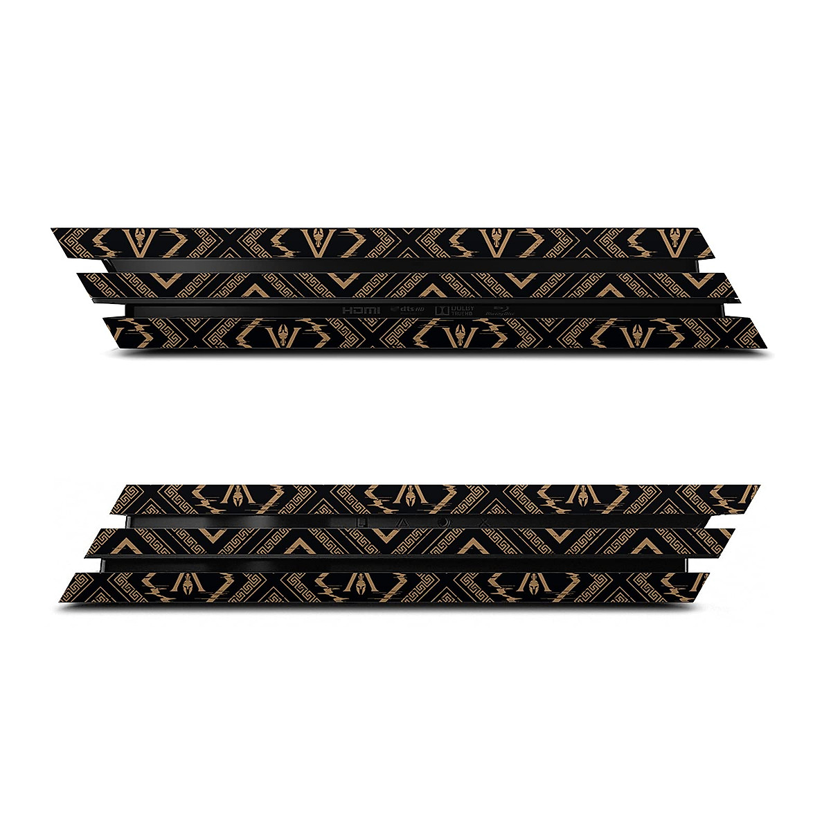 Head Case Designs Officially Licensed Assassin's Creed Crest & Broken Spear Odyssey Artwork Vinyl Sticker Gaming Skin Decal Cover Compatible With Sony PlayStation 4 PS4 Pro Console