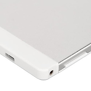 Leftwei Tablet Silver Type C Charging Gaming Tablet 2.4G WiFi Adult (US Plug)