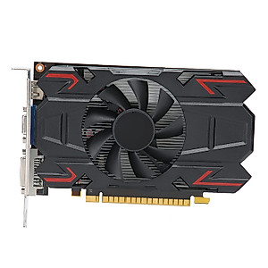 Computer Graphics Cards, 4GB Graphics Card, for AMD Graphics Card, GPU for Gaming PC, Low Noise and Quiet Work, HD6770 128Bit DDR5 650MHz