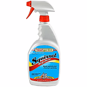 I Must Garden Squirrel Repellent: Protects Vehicles, Plants, Decking, & Furniture – Works on Chipmunks – 32oz Ready to Use