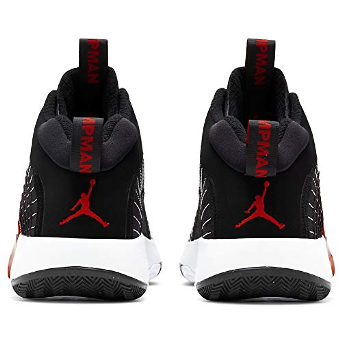 AIR JORDAN Jumpman 2021 Basketball Shoe Mens Gents Sneakers Black/Red/White UK 9 (44)
