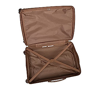 it luggage Encompass 27" Hardside Checked 8 Wheel Expandable Spinner, Cream