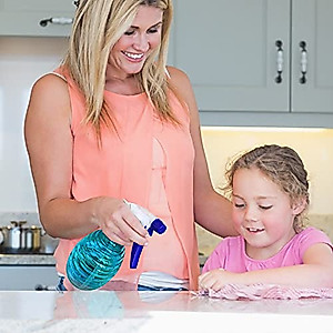 liboyixi Pack of 3-16 Oz Empty Plastic Spray Bottles - Attractive Vibrant Colors - Multi Purpose Use Durable Random color BPA Free Material (16.9 OZ(500ML) 3bottles)