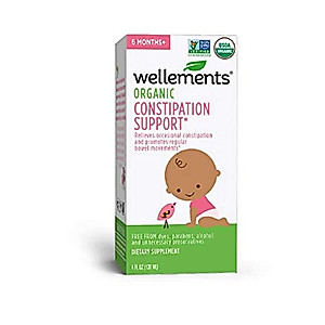 Wellements Baby Constipation Support, 4 Fl Oz