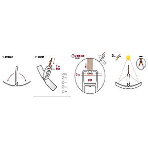 Suncase Solar Lighter - Compact Eco-Friendly, Solar Powered, Windproof, Waterproof, Ultralight Fire Starter (Black)