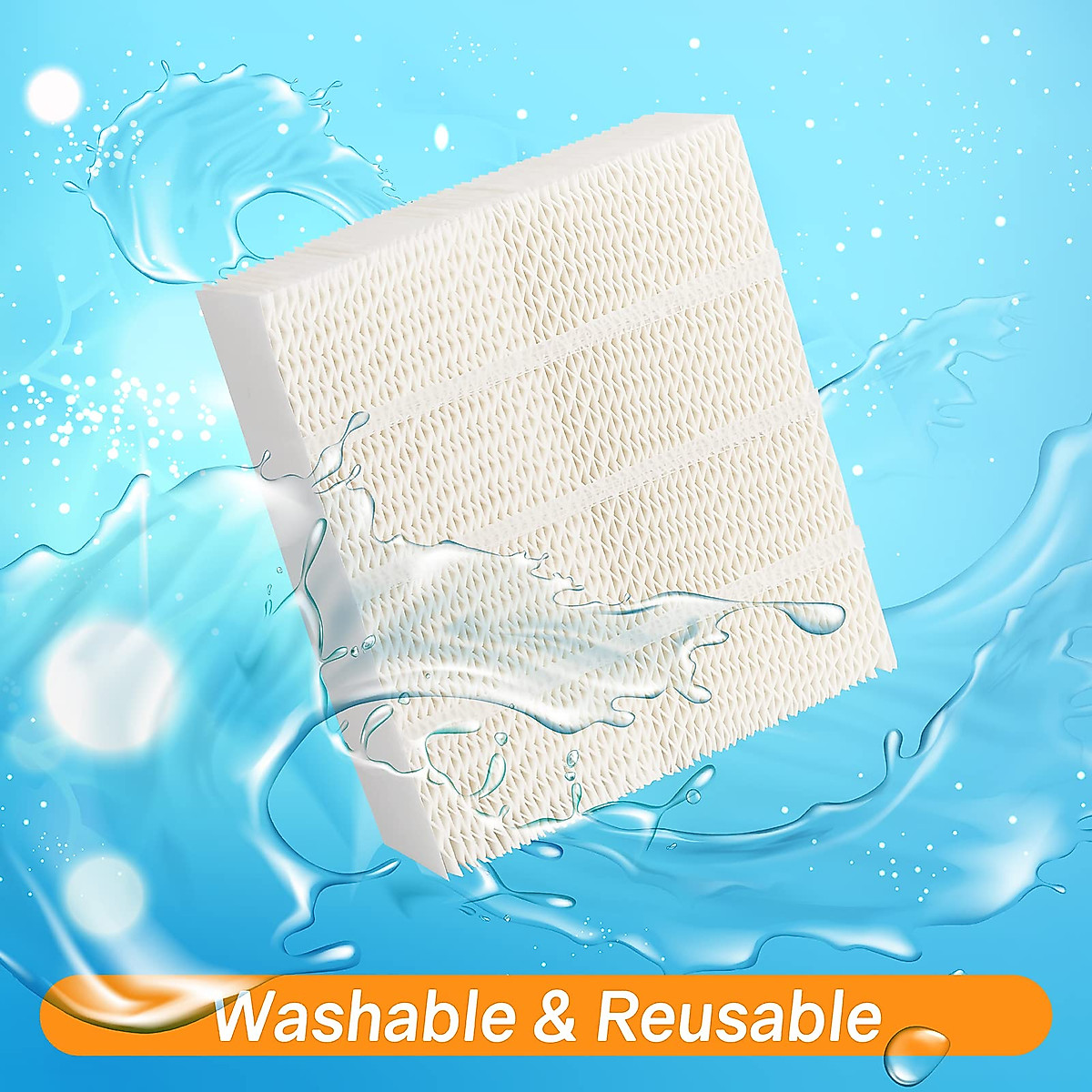 1043 Essick Humidifier Wick Filter for AIRCARE Air EP9500 EP9700 EP9800 EP9 EP9R EP9R500 EP9R700 EP9R800 800821000 826000 826600 831000 Fit Bemis Space Saver 800 8000 Series Evaporative - 2 Pack