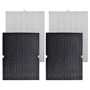 2-Sets Replacement Filter H Compatible with Winix 5500-2 Air Purifier,Compare to Part Winix 116130