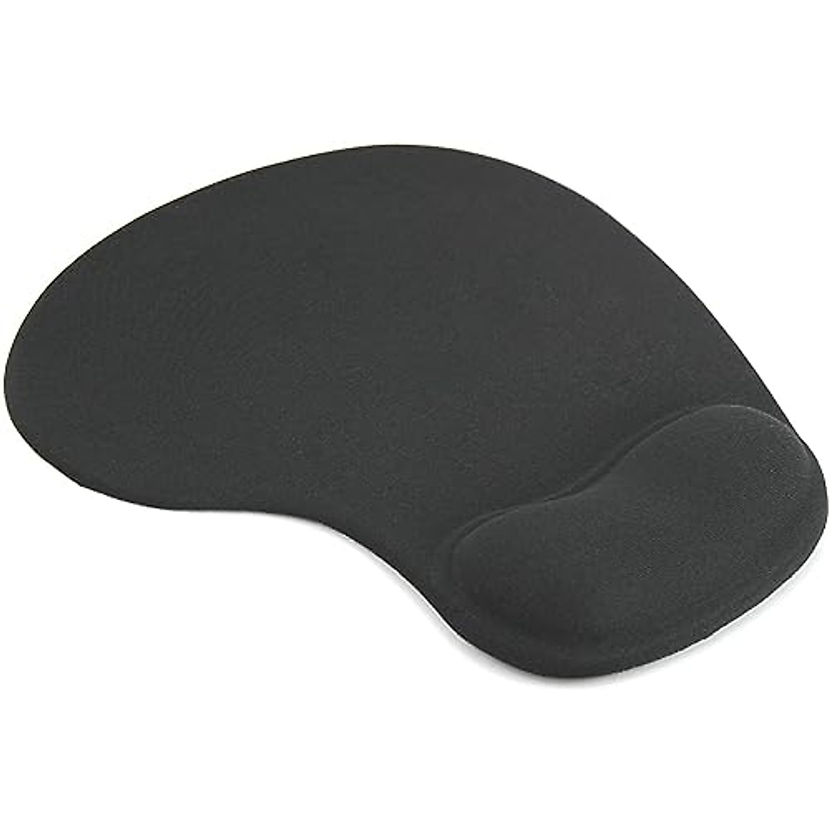 Mouse Pad, Mouse pad with Wrist Rest，Ergonomic Mouse Pad, Gel Cushion，Non-Slip PU Base for Easy Typing Pain Relief, Washable and Durable, Black
