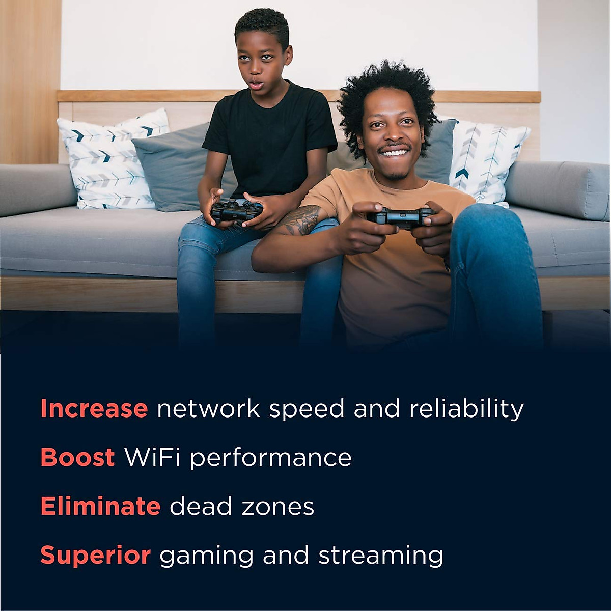 Motorola MoCA 2.5 Adapter – 1 Pack | True 2.5 Gbps Throughput | Ethernet Port for Ethernet Over Coax | Ideal Backbone for Reliable High Speed Home Internet