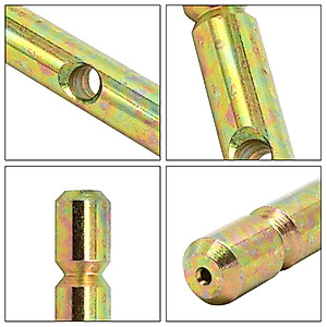 AUTOVIC For Polaris ATV Snow Plow Glacier Pro Shear Pin Replace 2205063-Gold(2pcs)