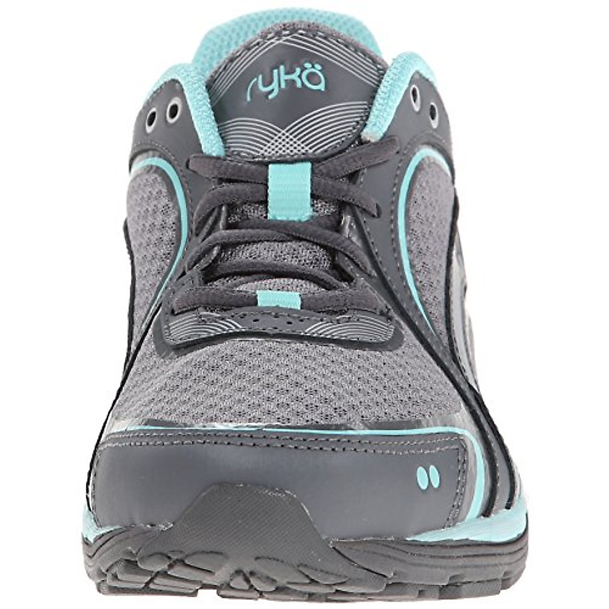 Ryka Women's Sky Walking Shoe, Frost Grey/Aqua Sky/Iron Grey, 9 US