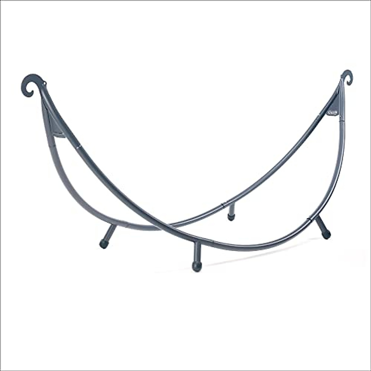ENO - SoloPod Hammock Stand - Outdoor Stand for Camping, Traveling, a Festival, Patio Furniture, or The Beach - Charcoal