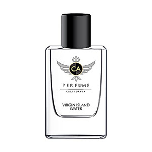 CA Perfume Club Impression of Virgin Island Water For Women & Men Replica Version Fragrance Dupes Concentrated Long Lasting Eau de Parfum Spray Refillable Atomizer Bottle 1.7 Fl Oz/50ml