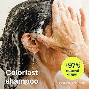 ATTITUDE Colorlast Hair Shampoo, EWG Verified, For Color Treated Hair, Protects Color, Naturally Derived Ingredients, Vegan and Plant Based, Avocado Oil and Pomegranate, 16 Fl Oz