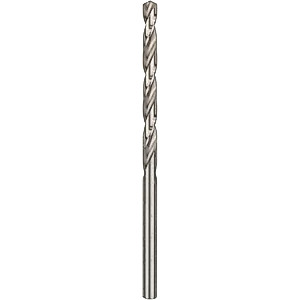 Bosch 2608595334 Metal Drill Bit Hss-G 4, 8mmx52mmx3.39In 10 Pcs