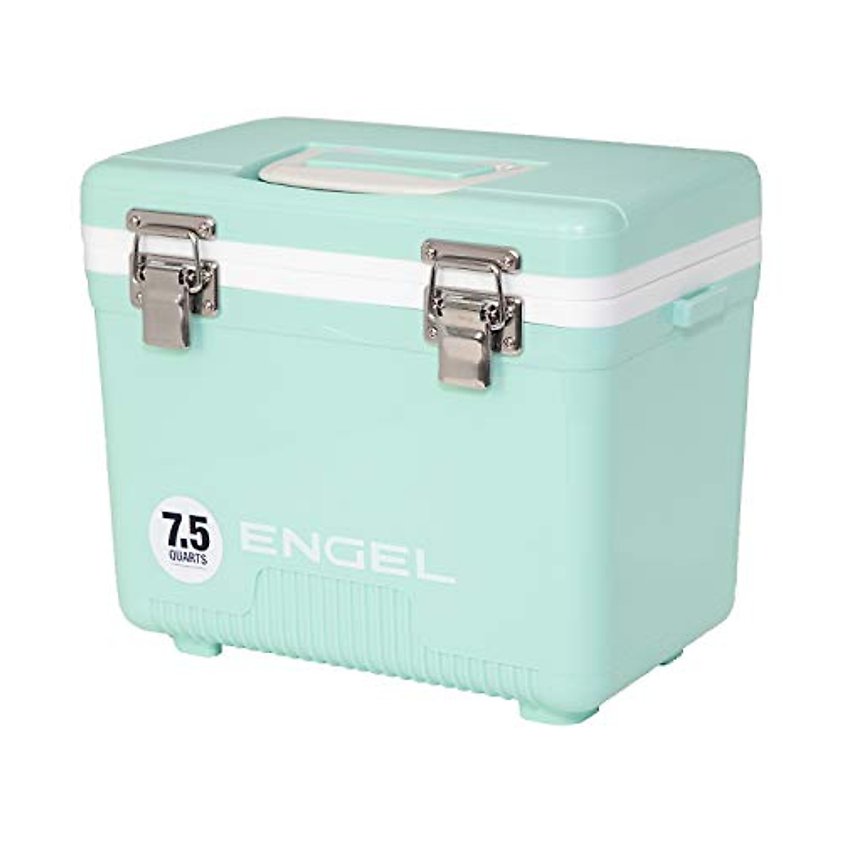 Engel UC7 7.5qt Leak-Proof, Air Tight, Drybox Cooler and Small Hard Shell Lunchbox for Men and Women in Seafoam