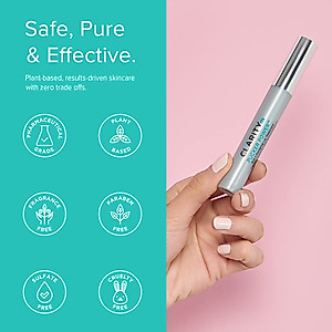 ClarityRx Pucker Power 3-in-1 Hydrating Lip Plumping Treatment, Natural Plant-Based Anti-Aging Lip Plumper with SPF 30 (4 ml)