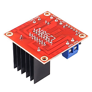 D-FLIFE 5pcs L298N Stepper Motor Driver Controller Board Dual H Bridge Module for Arduino Smart Car Power MEGA R3 Mega2560
