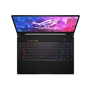 ASUS ROG Zephyrus S Thin and Portable (2019) Gaming Laptop Bundle, 15.6” 240Hz G-SYNC FHD IPS, RTX 2070, i7-9750H, 16GB DDR4, 1TB PCIe Hyper Drive SSD, Windows 10 Pro, GX502GW-XB76