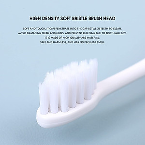 HUACAIKJ Automatic Touch Control 5-Speed Adult Models Sonic Rechargeable Dental Cleaning Electric Toothbrush (White)