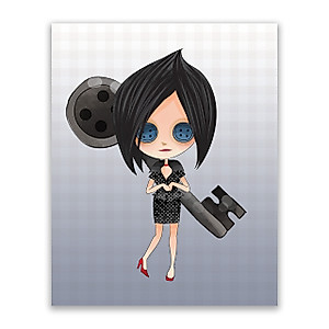 Coraline Art Prints - Set Of 6 Watercolor Photos