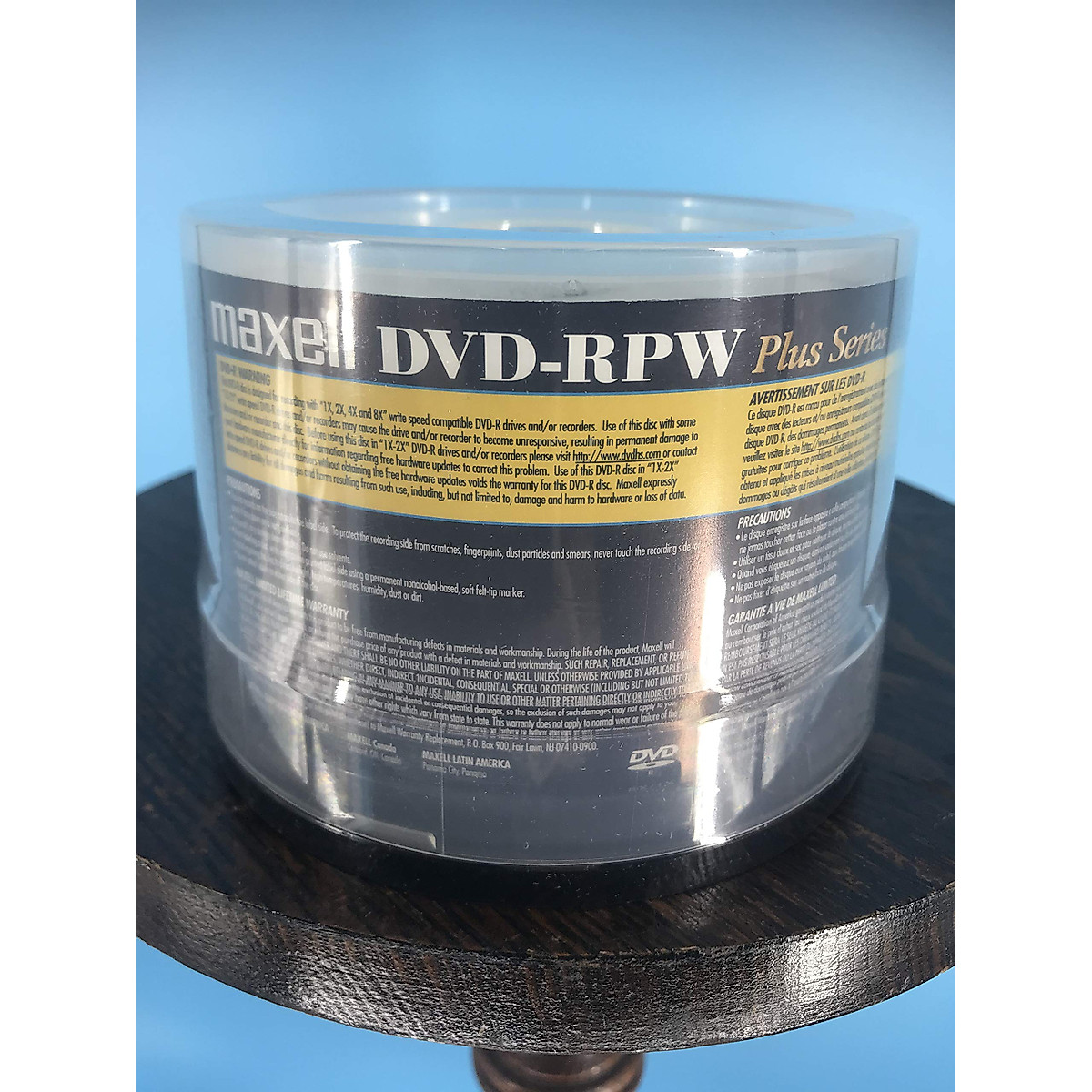 Maxell 635061 Pro Plus Series DVD-R White Inkjet Hub Printable 8X(50-PK)