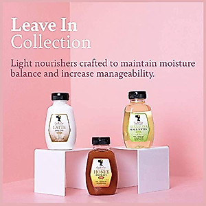 Camille Rose Honey Hydrate “The Leave-In Collection” | Hair Softening, Smoothing and Conditioning Leave-In, 9 fl oz