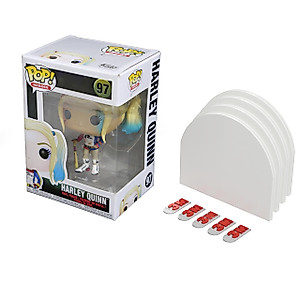 Funko Pop Shelf | Floating Figurine Display | Slim Minimalist Design Floating Figurine Shelf (10 Pack)