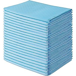 Tivcck Disposable Changing Pads,17 x 24 inch Baby Disposable Underpads,Ultra Absorbent Disposable Bed Pads,Disposable Diaper Changing Pads,Leak-Proof Breathable Underpads,Waterproof Pets Dogs Pee Pads