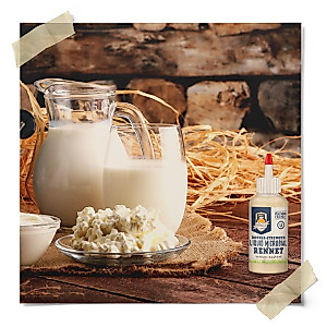Liquid Microbial Rennet For Cheese Making | Vegetarian | Milk Coagulant | Make Cheese At Home Including Vegan Cheese |