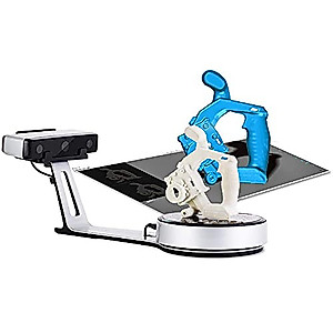 Shining3D [ EinScan-SP ] White Light Desktop 3D Scanner with Solid Edge SHINING3D Edition CAD Software, 0.05mm Accuracy, 4s Scan Speed, 1200mm Cubic Max Scan Volume, Fixed/Auto Scan Mode