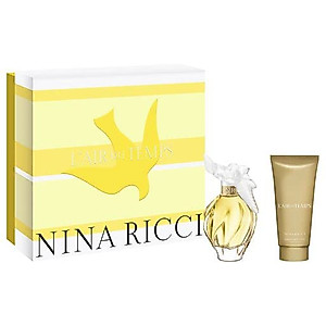 Nina Ricci L'AIR DU TEMPS, EDT SPRAY 1.7 OZ & BODY LOTION 2.5 OZ