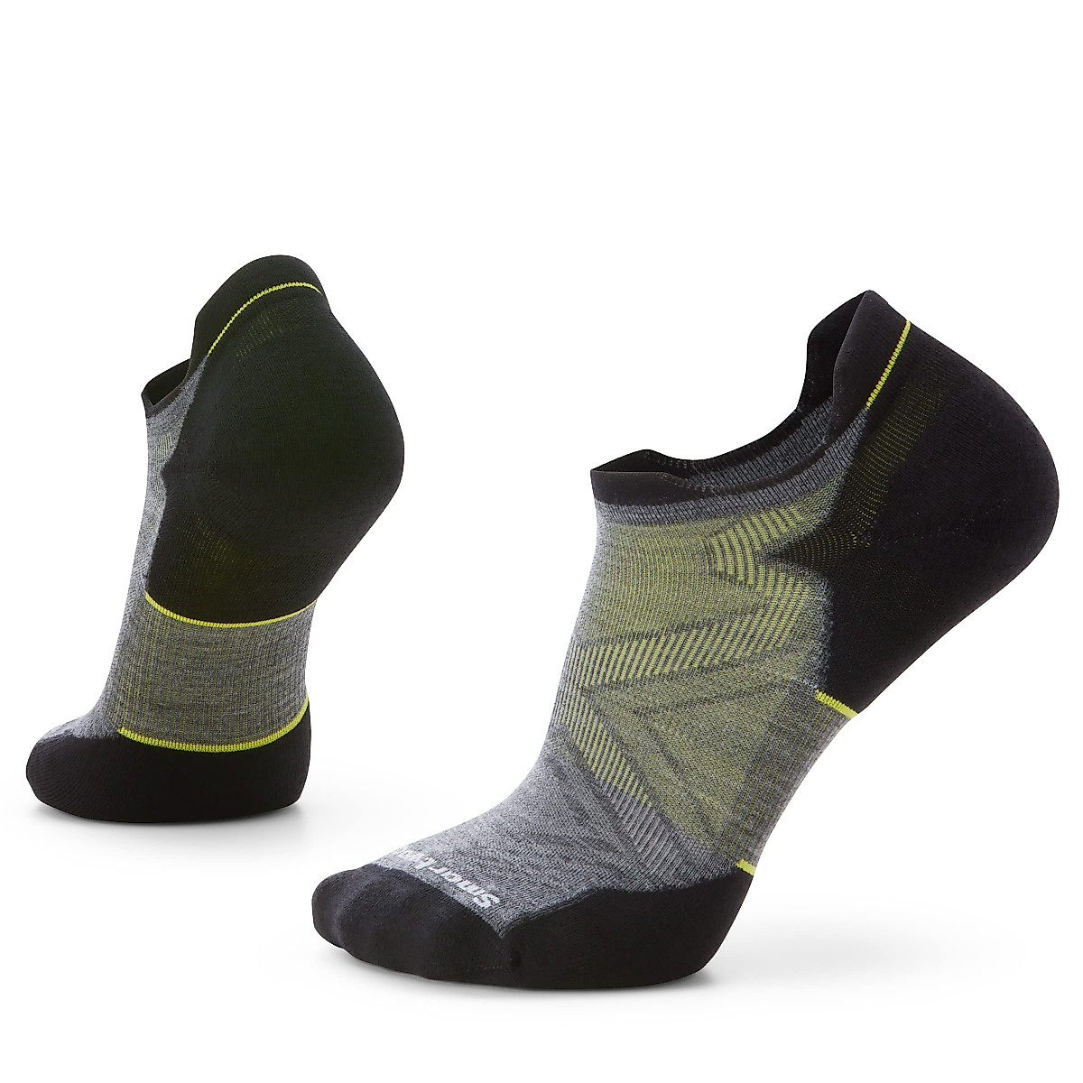 Smartwool Run Targeted Cushion Low Ankle Socks, Medium Gray, X-Large