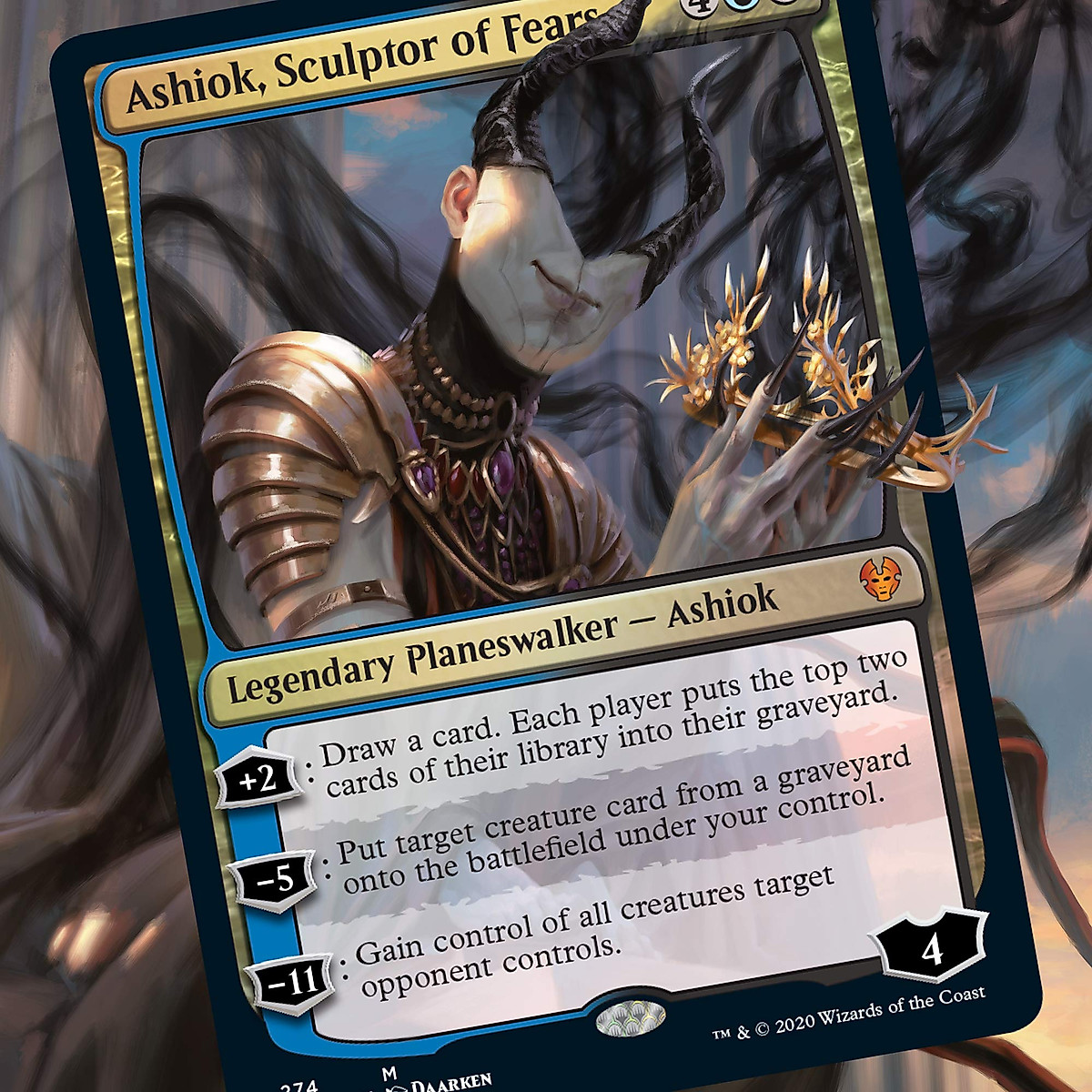 Magic The Gathering Ashiok, Sculptor of Fears Planeswalker Deck | Theros Beyond Death | 60-Card Starter Deck