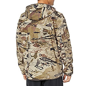 Under Armour mens Brow Tine ColdGear Infrared Jacket, Ua Barren Camo (999)/Black, Large