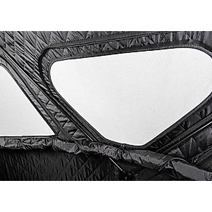 RDS Gear - Obsidian - Heavy Duty 4 Season Camping Shelter, 6-8 Person Capacity, Instant Pop-Up Tent, Insulated and A/C Ready, Removable Floor for Easy Cleaning or Ice Fishing