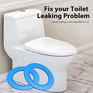 Flush Valve Seal for American Standard, 3 Pack Upgraded Silicone Material 7301111-0070A American Standard Toilet Parts Replacement for Champion 4 and Eljer Titan 4