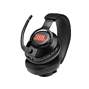 JBL Quantum 400 - Wired Over-Ear Gaming Headphones with USB and Game-Chat Balance Dial - Black