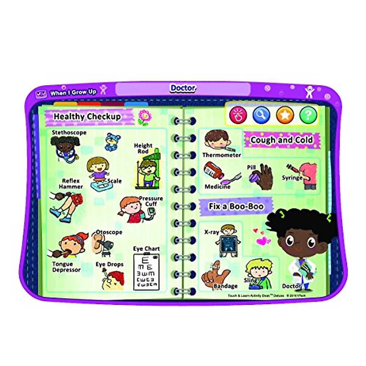 VTech Touch and Learn Activity Desk Deluxe Expansion Pack - When I Grow Up