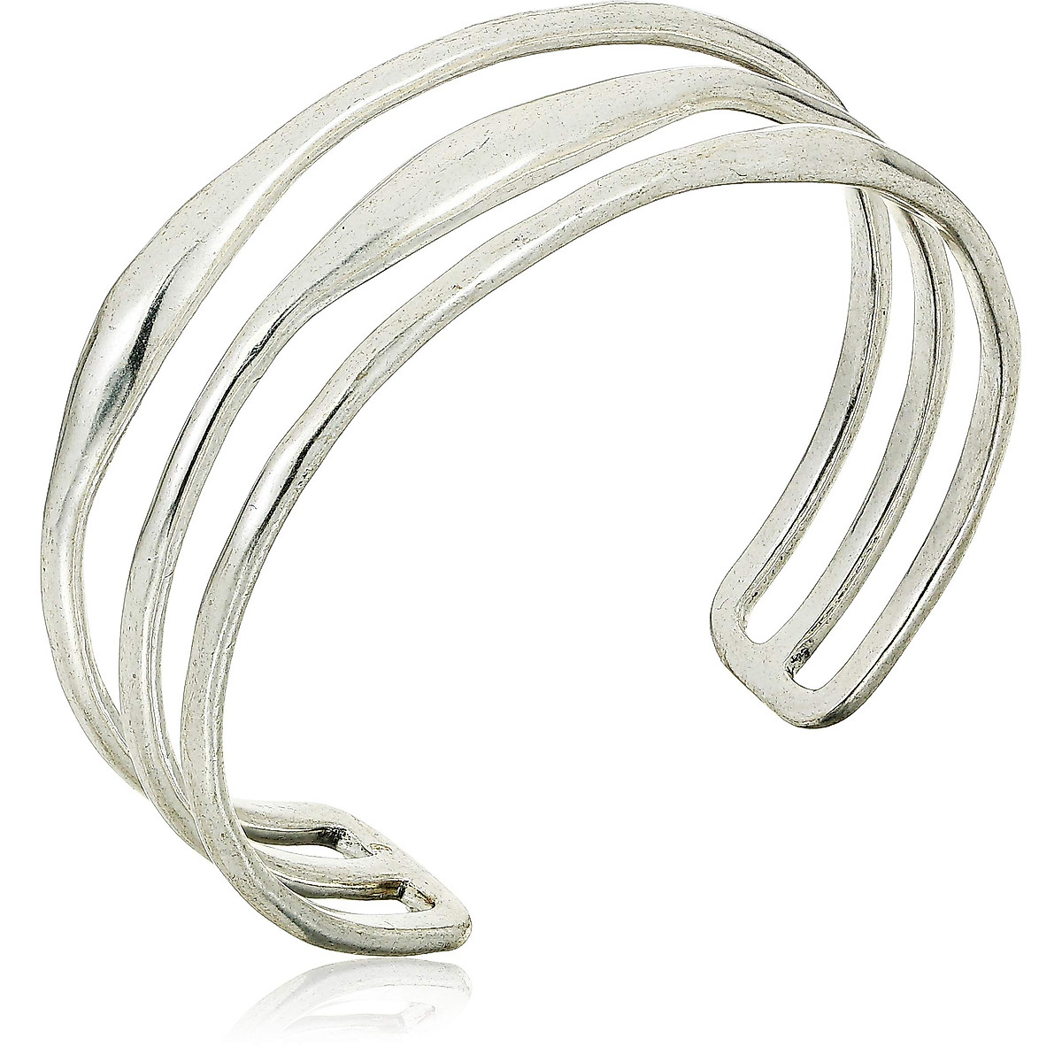 Lucky Brand Women's Simple Life Bar Cuff Bracelet, One Size