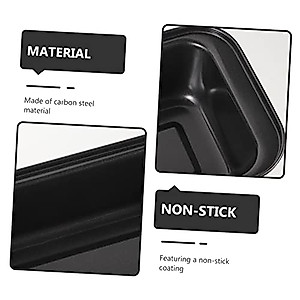 2pcs Bread Pan Home Bake Mold Metal Loaf Tin Baking Bread Loaf Pan Toast Baking Mold Non-stick Loaf Pan Toast Cooking Mold Convenient Loaf Pan Kitchen Loaf Pan Kitchen Gadget
