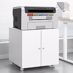 Ayoiow Living Room Shelf Cabinet Metal Cabinet White Style 1 Cabinet for Living Room