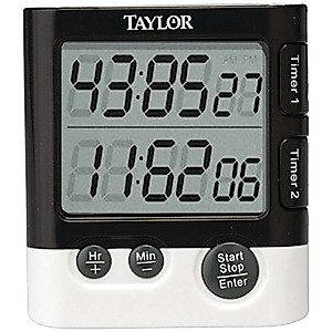 TAYLOR 5828 Dual Event Digital Timer/Clock Home & Garden Improvement