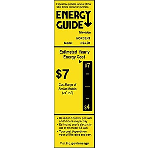 Norcent 24 Inch 720P LED HD Backlight Flat DVD Combo TV, VGA USB HDMI Digital TV Tuner Cable, Build-in DVD Player Dual Channel 3W Speakers Monitor Television (24 inch)