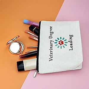 Veterinarian Gift Veterinarian Makeup Bag Veterinary Medicine Graduation Gift Vet Student Gift Cosmetic Bag Vet Tech Gift Vet Assistant Appreciation Gift Vet Practitioner Gift Veterinary Teacher Gift