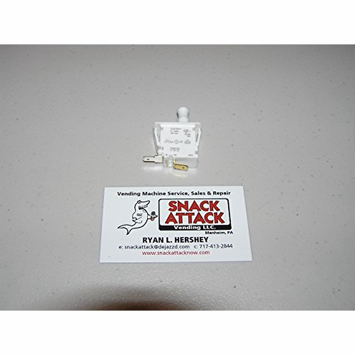 Dixie Narco 276E, 501E & 600E / BEV MAX 2145, 3561, 5591 SODA Vending Machine Door Switch