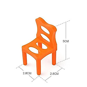 Jenilily Stacking Chairs Game Family Board Balancing Toys Games for Kids (18 Chairs Toys Set)