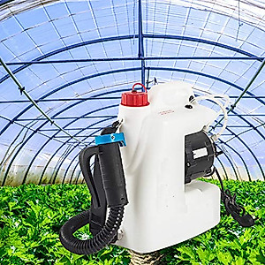 Lekgymr 110V 12L Electric ULV Fogger Ultra Low Capacity Sprayer Disinfection Mist Duster Cleaning Tool for Home and Garden